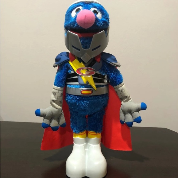Toys | Hasbro Sesame Street Super Grover Plush 2 Interactive Talking ...